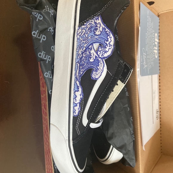 Vans | Shoes | Drip Creationz Custom Wave Vans | Poshmark